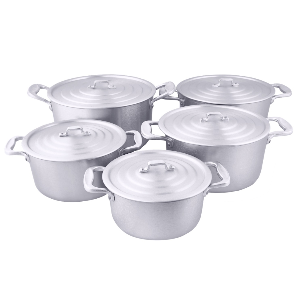 Bộ Nồi Nhôm KH Đa dụng T5 (16-18-20-22-24) Nhôm Kim Hằng